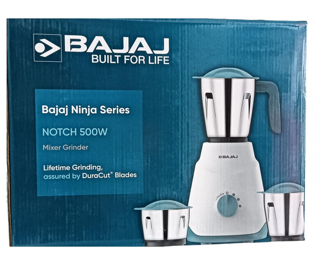 Bajaj Mixer 500w Ninja series – POONACAPACITORS.COM